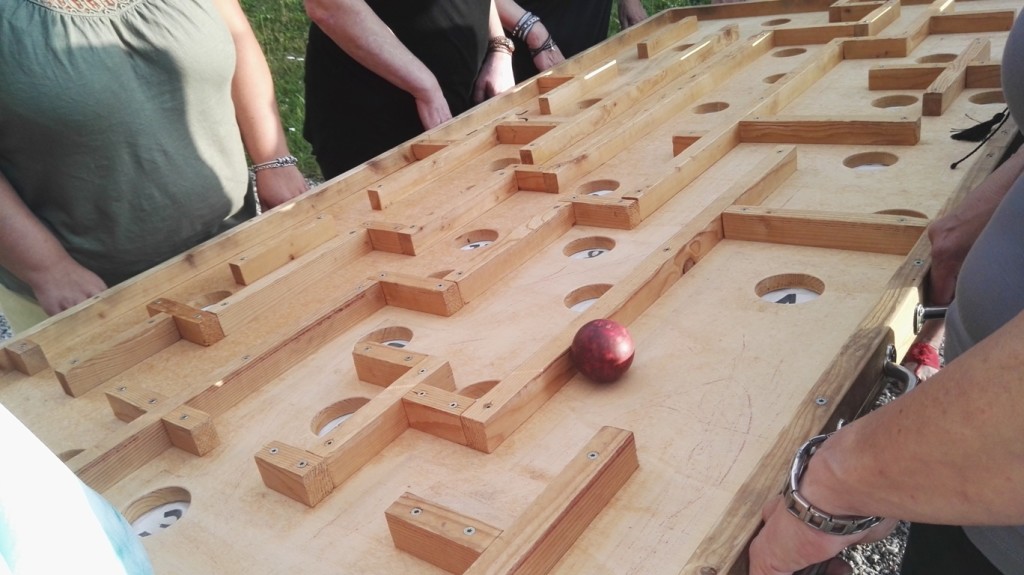 Kugellabyrinth - Teamwelt